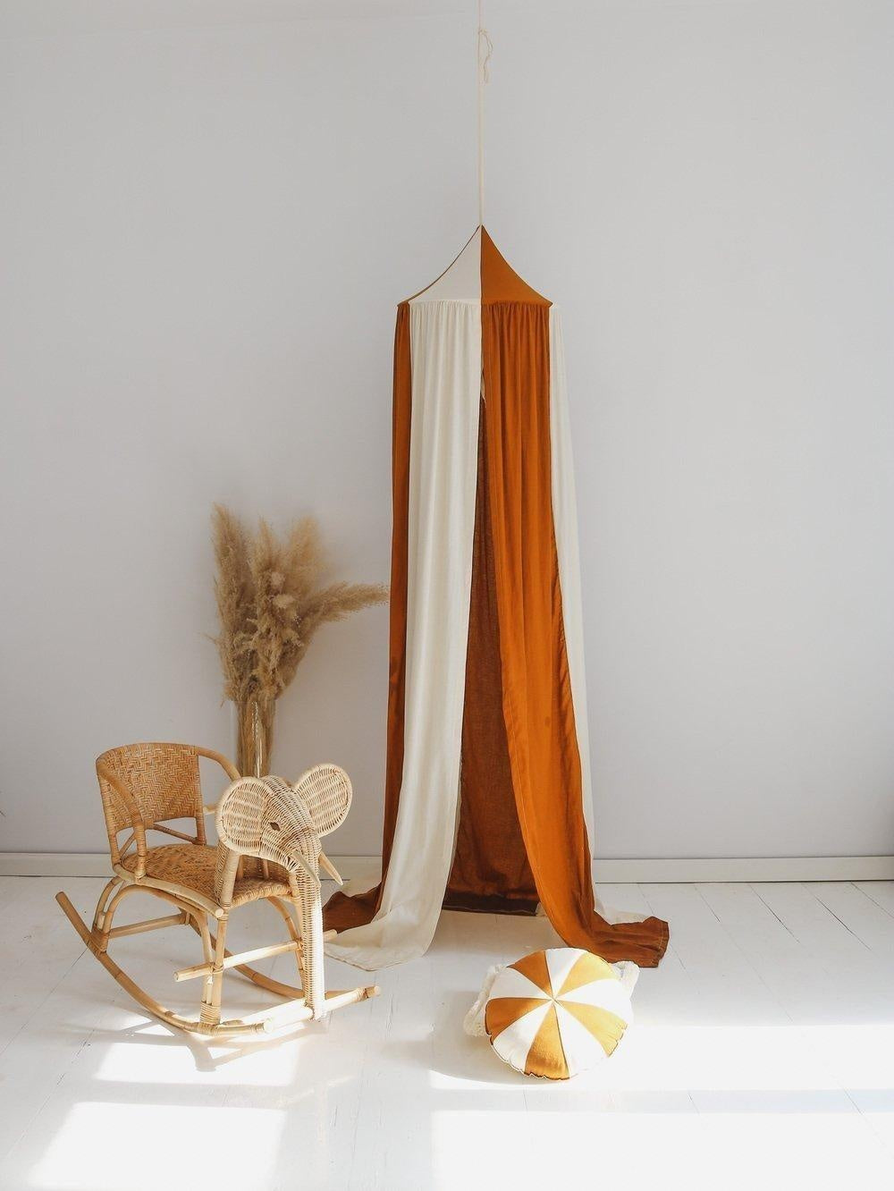 “Caramel Circus” Canopy – My Toy Wagon