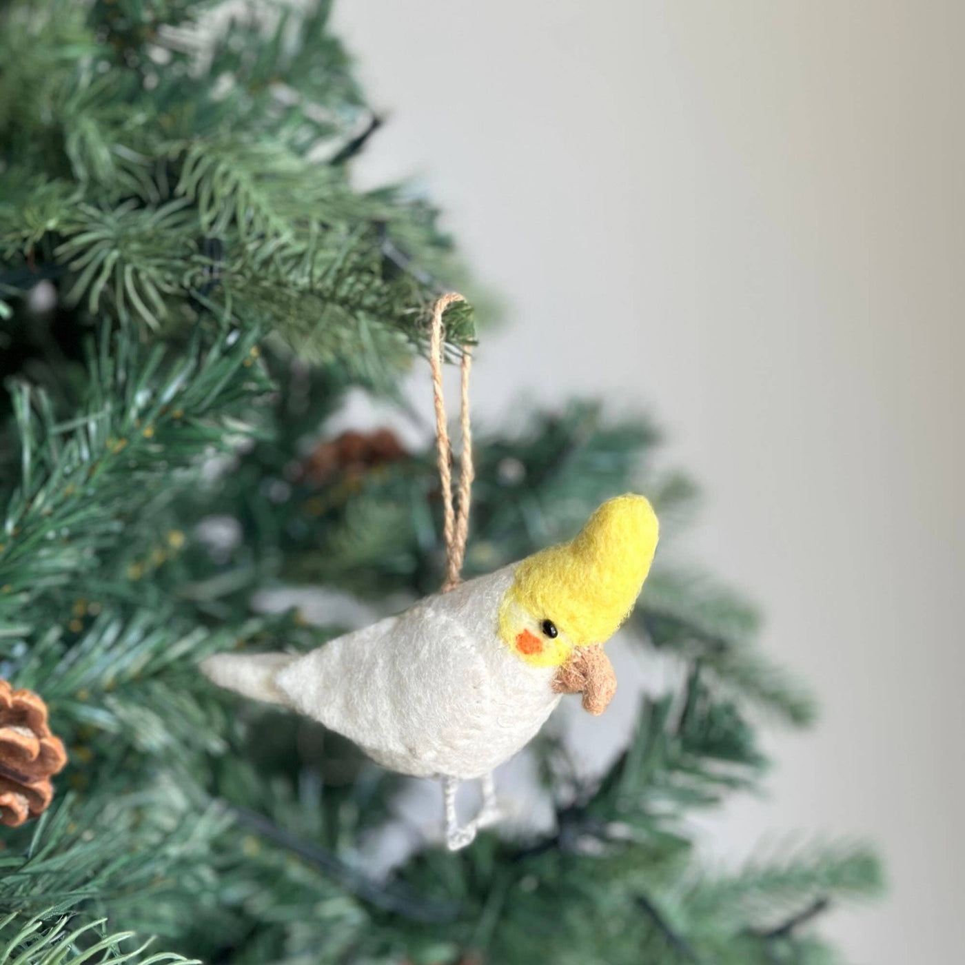 Felt Ornament - Cockatiel Australian Native Parrot Bird – My Toy Wagon