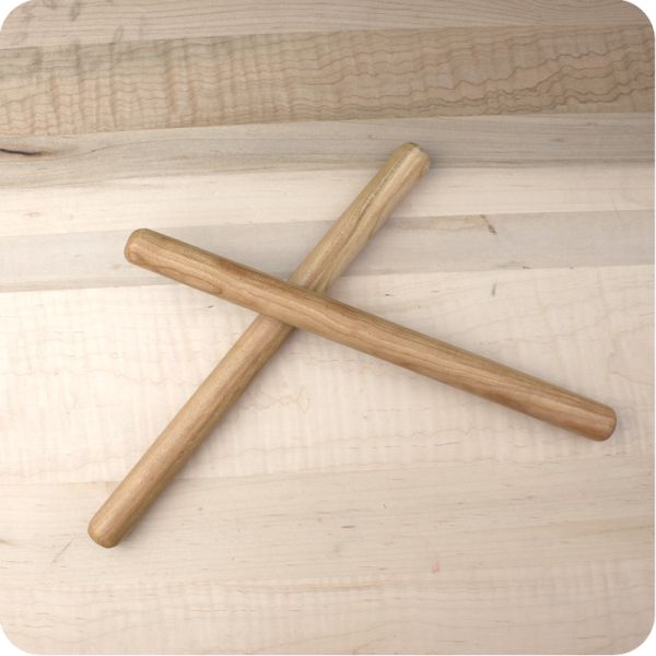 Maple Wood Rhythm Sticks – My Toy Wagon