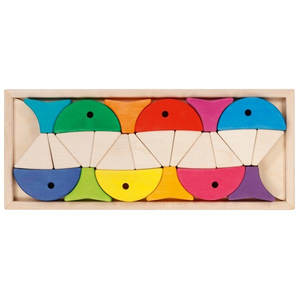 Sale Goki Color and Shape Sorting Game, 6 Fish – My Toy Wagon